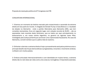 6º CONGRESSO DA CTB 2025 - CTB