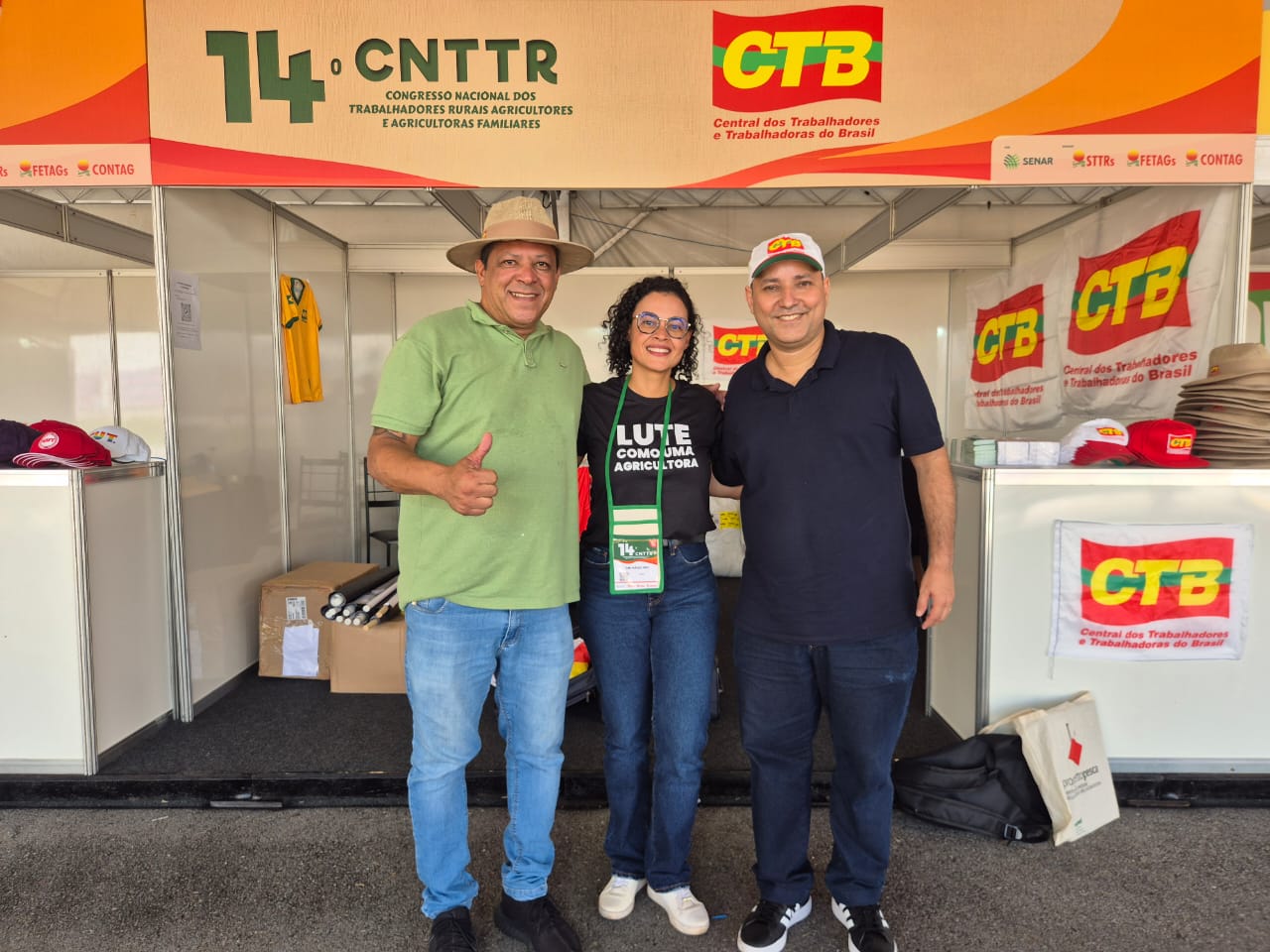 CTB já chegou em Goiás para o 14º Congresso Nacional da CONTAG - CTB