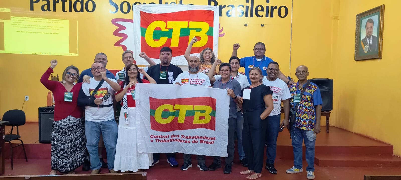 CTB Amapá elege nova direção em congresso com ampla unidade - CTB